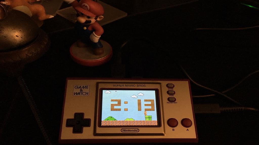 Game & Watch: Super Mario Bros. is my favorite new desk clock | Shacknews